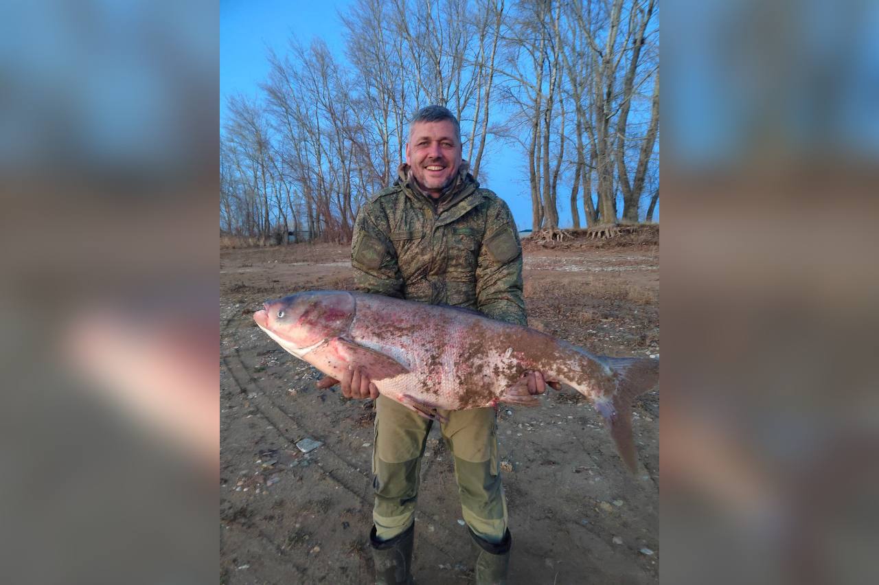 «Этот монстр клюнул честно в рот»: Рыбу весом 27 кг поймал житель ...